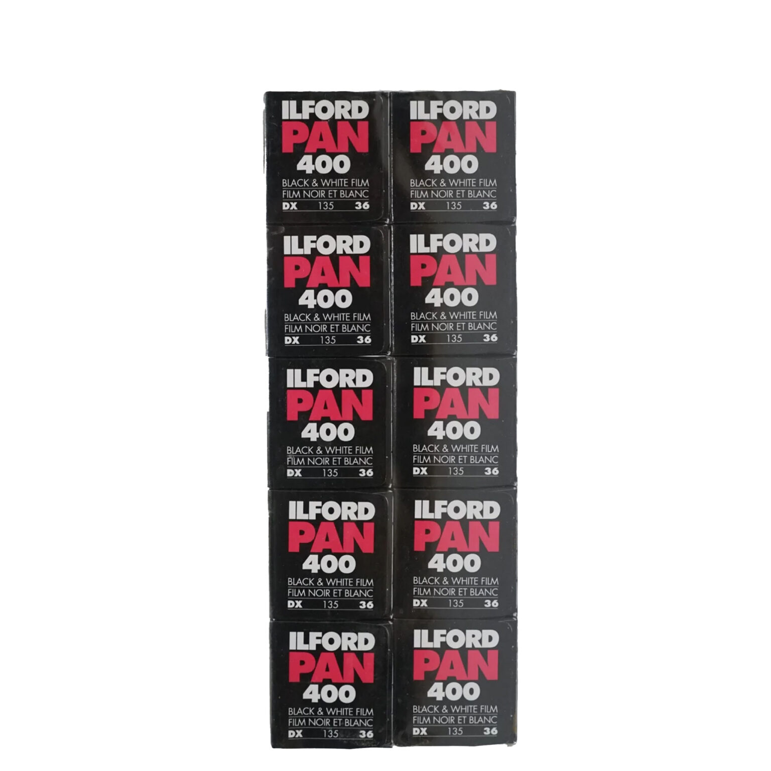 Ilford PAN 400 135-36 10-pak - Fotowereld